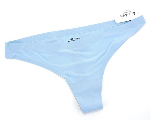 Soma Intimates Enbliss Soft Stretch Thong ~Glacier Lake~ Size: M [New ...