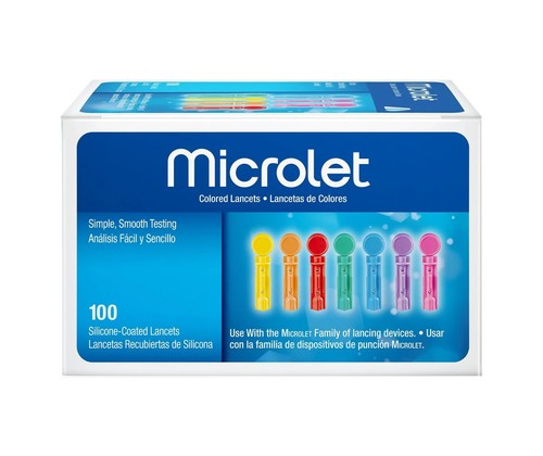 Microlet Lancets -5 x 100 Lancets Per Sealed Boxes | eBay UK