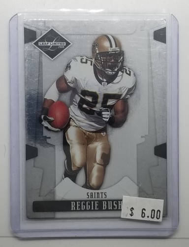 2008 Leaf Limited Football Card #64 Reggie Bush New Orleans Saints | eBay