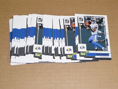 2022 Panini Donruss BASE LOT OF 50 CARDS VAN JEFFERSON RAMS #13 | eBay