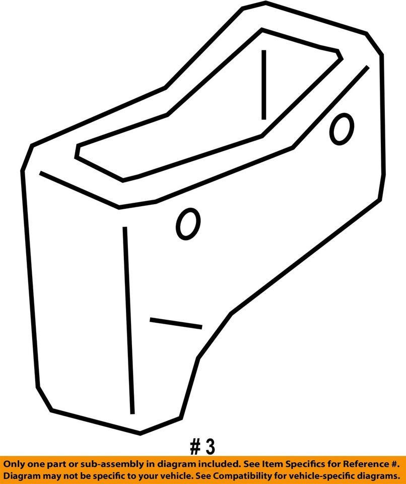 GM OEM 19-23 Sierra 1500 Frame Frame Components-Front Reinf 84421434 | eBay