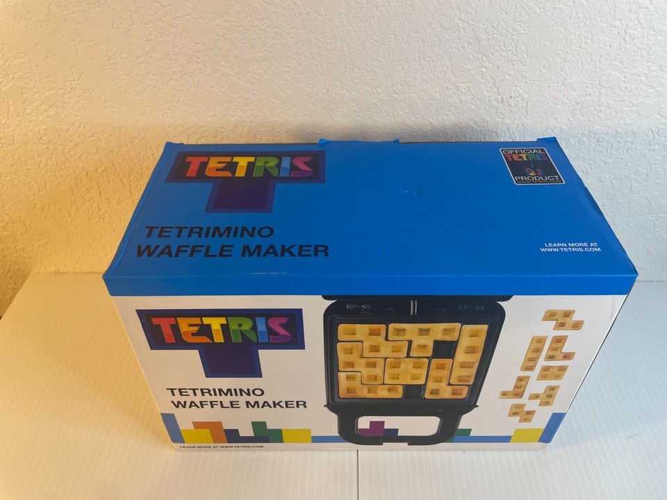 "Official TETRIS Waffle Maker Retro Nintendo Gameboy Kitchen Gift" | eBay