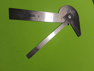 Craftsman no 9-4026 combination Protractor Stainless steel works great ...