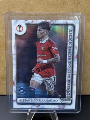 2023 Topps Stadium Club Chrome - Alejandro Garnacho - Championship ...