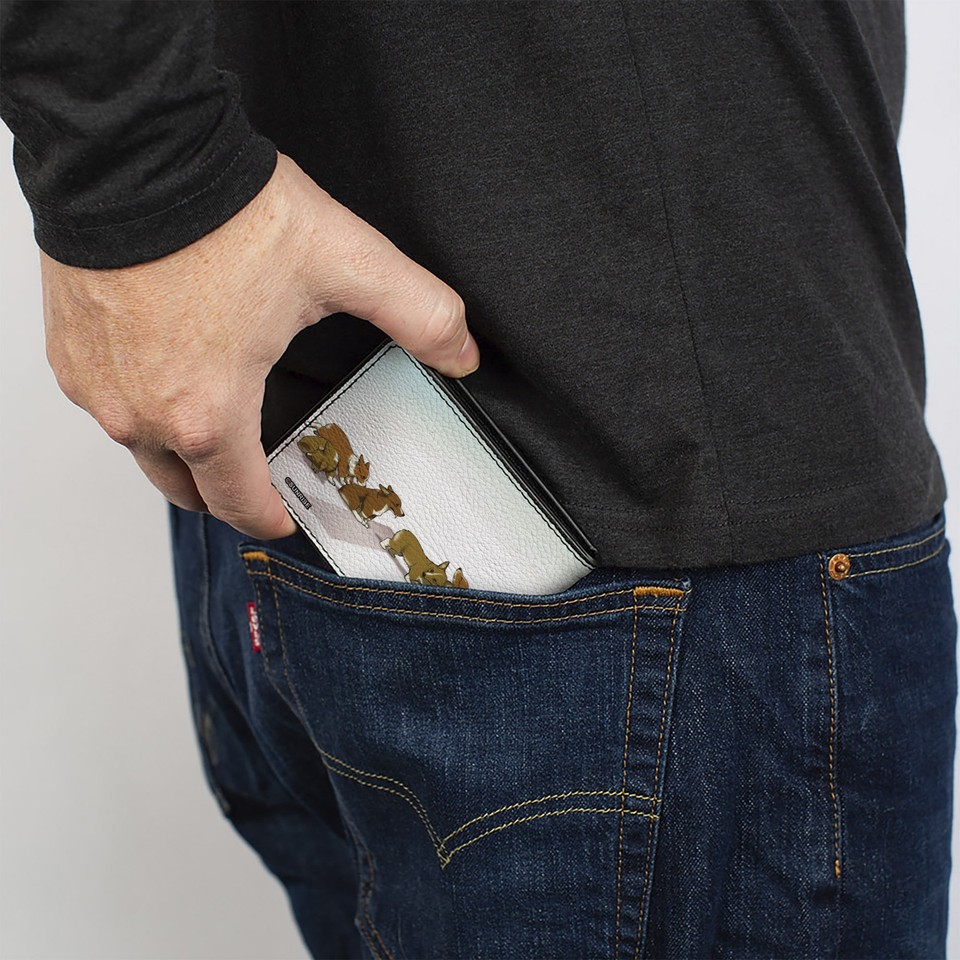 Bi-Fold Wallet COWBOY BEBOP Ein with Family Pose and Title Logo Blue ...