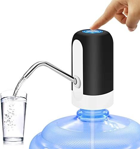 VASLON Electric Water Bottle Pump USB Rechargeable Portable Dispenser ...