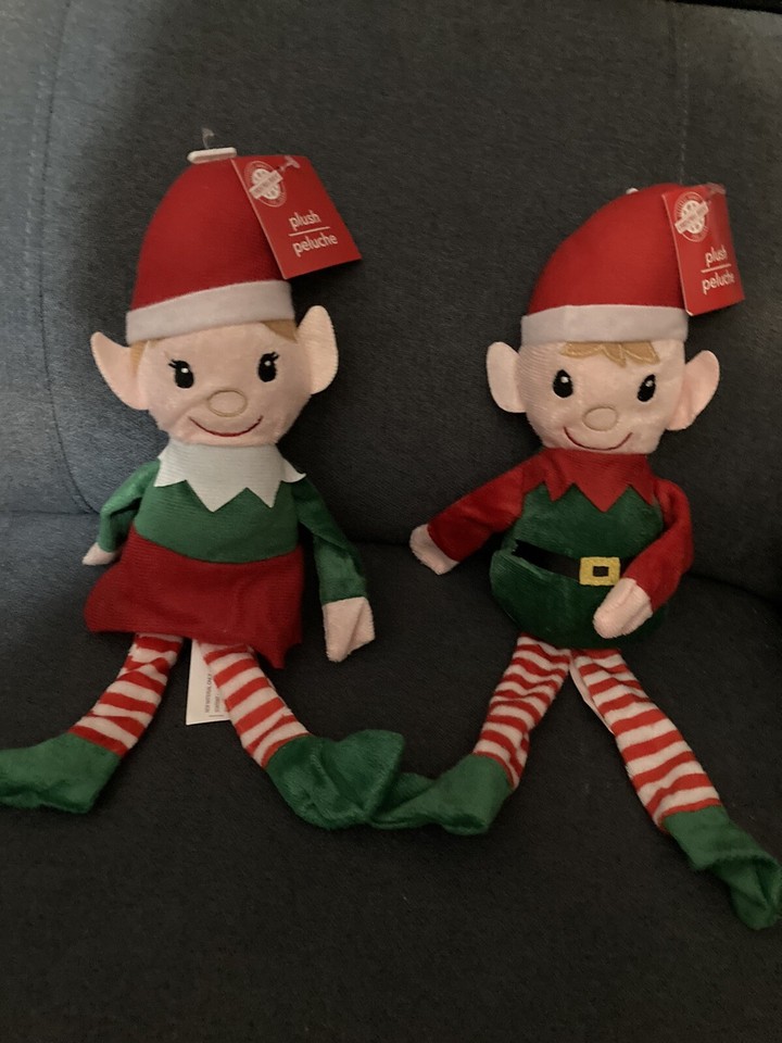 Plush Elf - 12 inch - Brand New - Male or Female - Your Choice ...