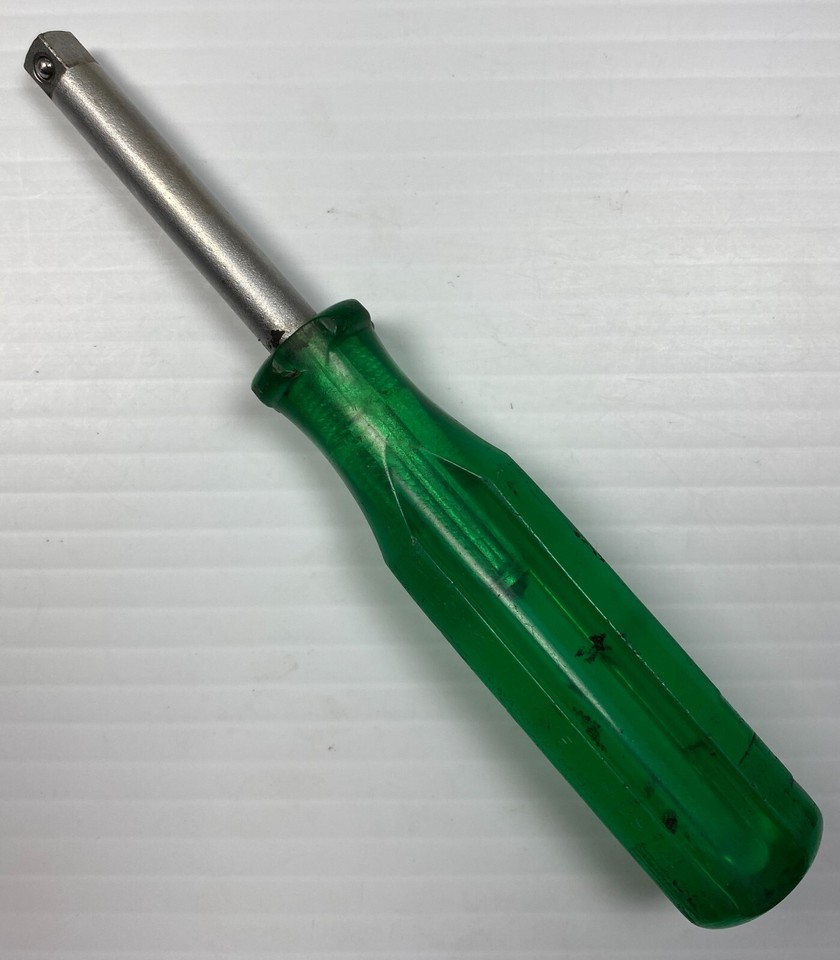 Vintage S-K Wayne Tools 40954 Green Handle Socket Spinner Handle 1/4 ...