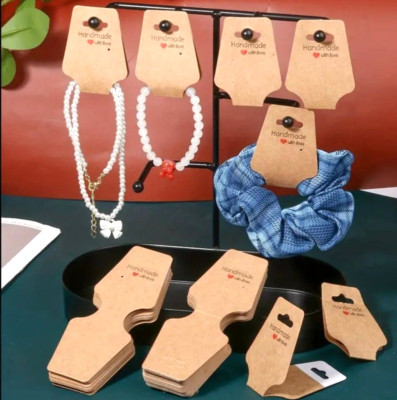 25pcs Display Sturdy Cards Holder Self Adhesive Jewelry | eBay