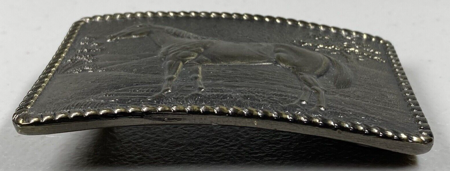1979 The Great American Buckle Co. Chicago Horse Belt Buckle Serial ...