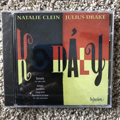 Natalie Clein Julius Drake - Kodaly: Cello Sonata for solo cello. CD ...