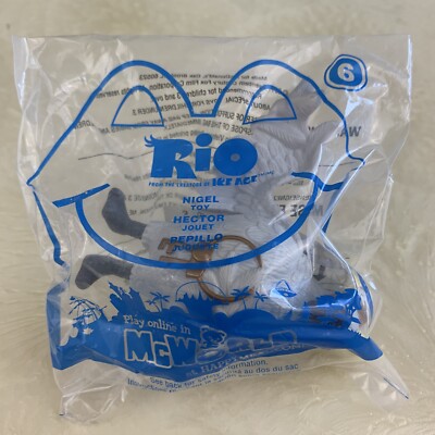 McDonald’s Happy Meal Toy 20th Century Fox RIO NIGEL #6 BRAND NEW ...
