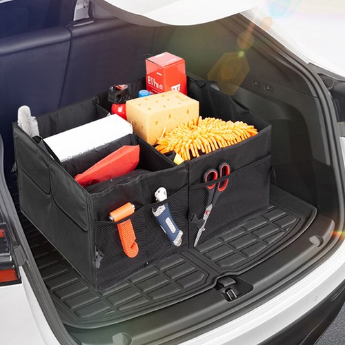 Car Storage Box Multi-Compartments Car Trunk Organizer Auto Truck SUV ...