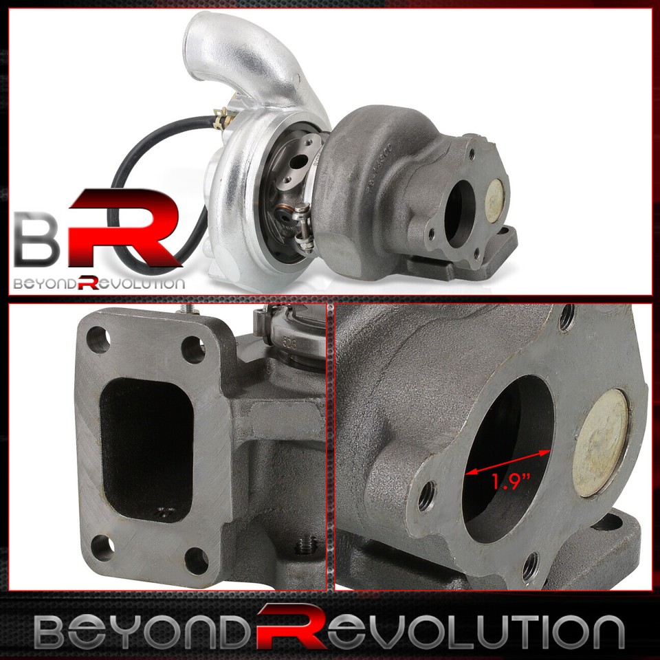 For EVO DSM 2.0 4G63T Engine T3 Exhaust Flange TD05 20G Turbo Charger ...