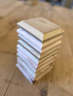 WOODEN POST CAPS for 3x3 - 4x4 - 5x5 POSTS IN GREEN OR BROWN | eBay UK