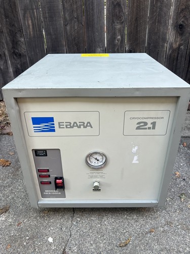 EBARA 2.1 CRYOCOMPRESSOR Recirculating Water Chiller | eBay