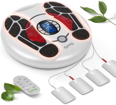 TENS Unit Foot Circulation Plus EMS Feet Legs TENS Massager Diabetics ...