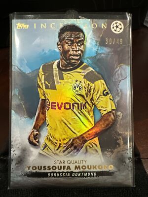 Youssoufa Moukoko 2022-23 Topps Inception Star Quality /49 | eBay
