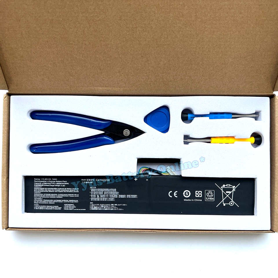 74Wh Expand Battery For Asus ROG Ally RC71L Gaming Handheld Player ...