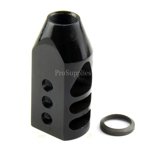 HOT! Tanker Style Muzzle Brake Triangular Baffl 5/8x24 Pitch for .308 ...