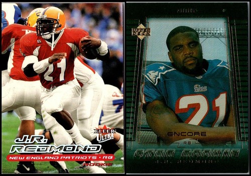 2000 J.R. Redmond New England Patriots (2) Card Lot - SELLING OUT NOW ...