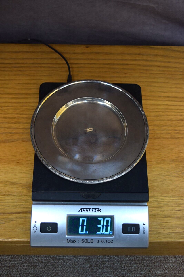 Older Sterling Silver Dish Paten For Your Chalice,6 1/2" Diam.(CU820 ...