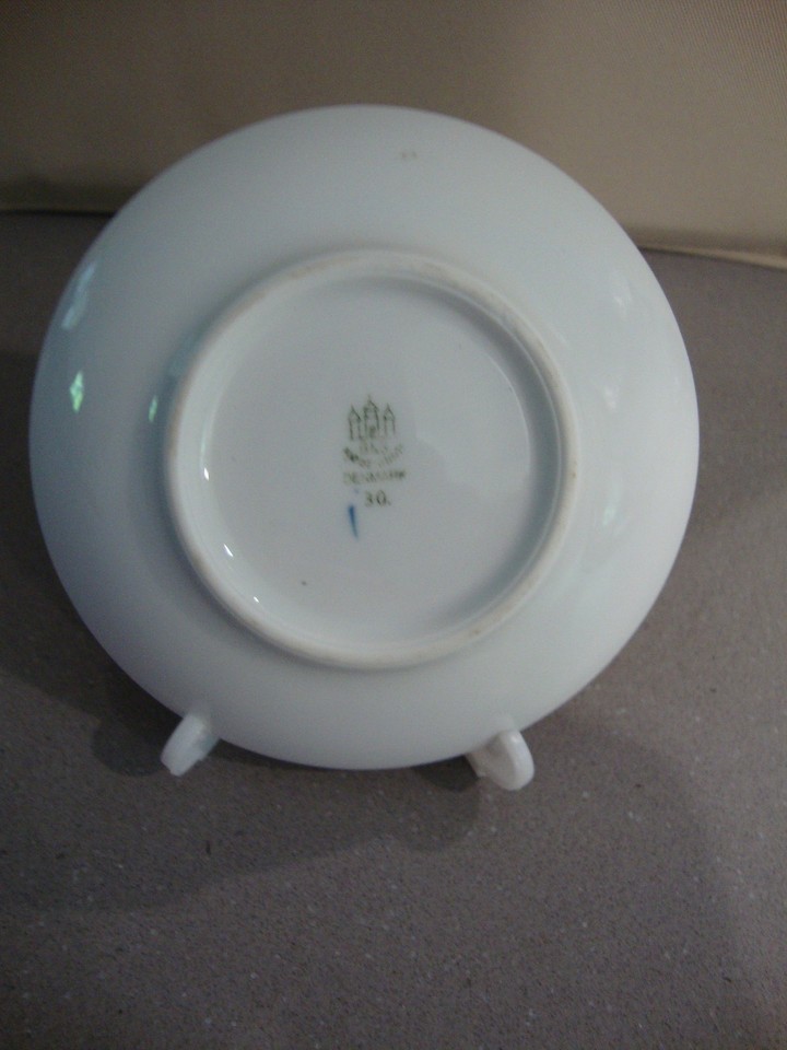 B.&G KJOBENHAVN DENMARK MINI BLUE PORCELAIN TRINKET DISH- 4in | eBay