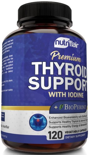 Thyroid Support Complex with Iodine, 120 Capsules 850003901152| eBay
