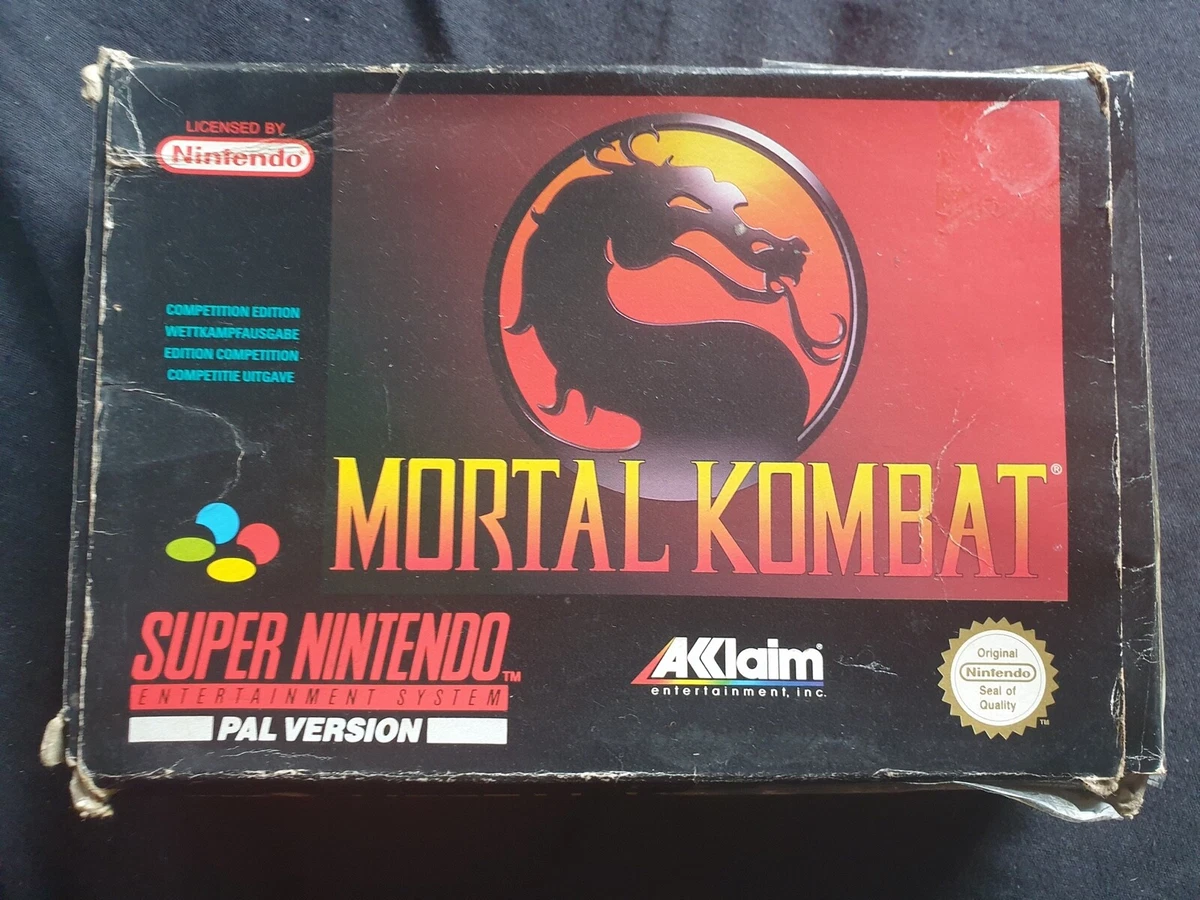 Mortal Kombat Super Nintendo