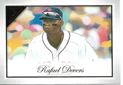 2019 Topps Gallery Box Toppers #OBTRD Rafael Devers Boston Red Sox | eBay