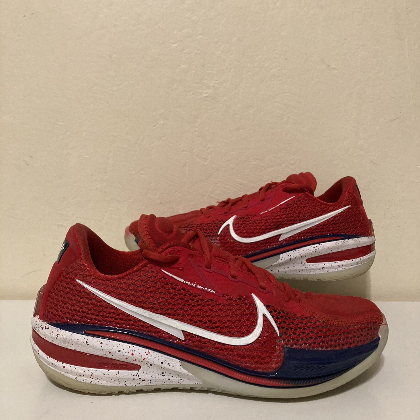 Nike GT Cut 1 Air Zoom USA Red White Blue Men Basketb… - Gem