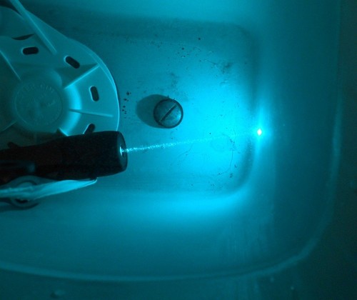 488nm Cyan Blue Laser Pointer Unique Color Spectrum Waterproof Class 4 ...