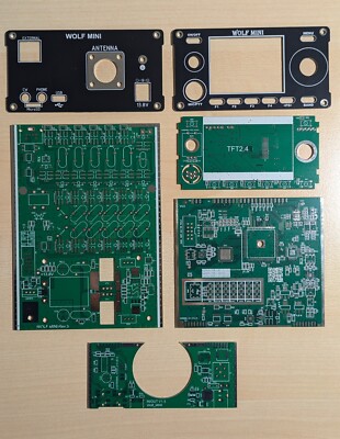 Wolf Mini DUC/DDC SDR HF Transceiver All Mode 20W T UA3REO TFT 2.4 Zoll ...
