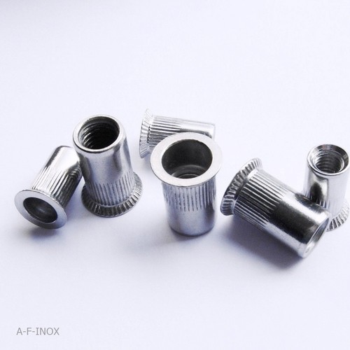 Einnietmuttern Senkkopf 1023 Edelstahl VA M3 M4 M5 M6 M8 M10 Nietmutter ...