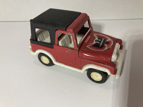 Vintage Tootsie Toy Red Diecast and Plastic Jeep Cj7 With Top Hard To ...