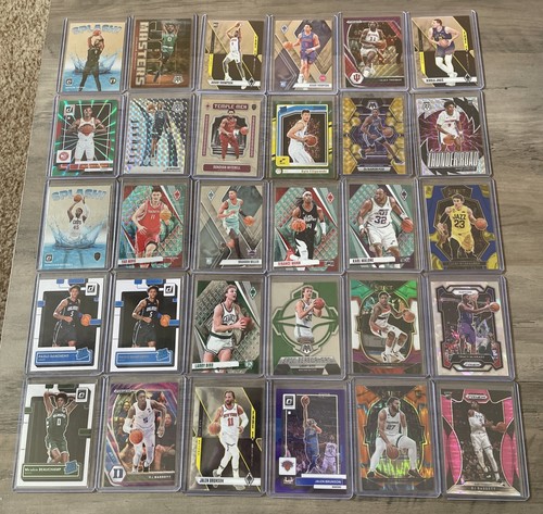 30 Card LOT NBA Basketball Cards Parallels, RCs, Inserts - | eBay