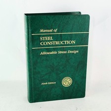 AISC Manual of Steel Construction Allowable Stress Design 9th Edition ...