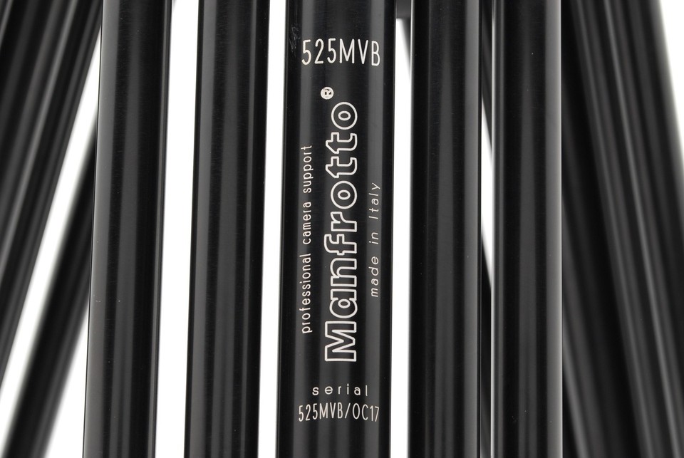 *NEAR MINT w/Case* Manfrotto 525MVB Professional Video Tripod with 503 ...