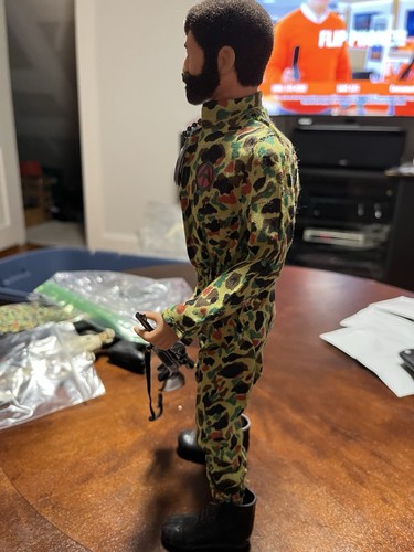 Hasbro Vintage GI Joe Talking Pull String Sounds Great Green Commander ...