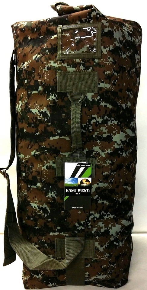 36" Army Style Duffelbag BLACK Hunting Duffle Bag 36 Inches Tactical ...