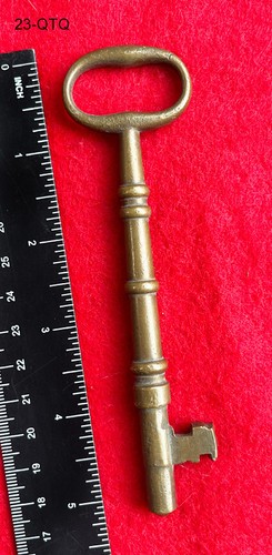 Creepy Old Brass Skeleton Key From Dilapidated Old Mansion - Buy At Own ...