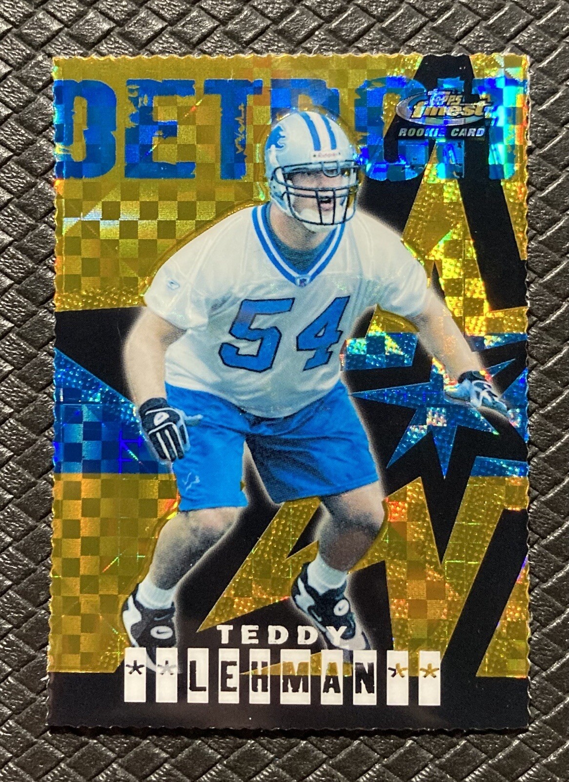 2004 Topps Finest - Gold Die-Cut X-Fractor #89 Teddy Lehman /5 (RC) for ...