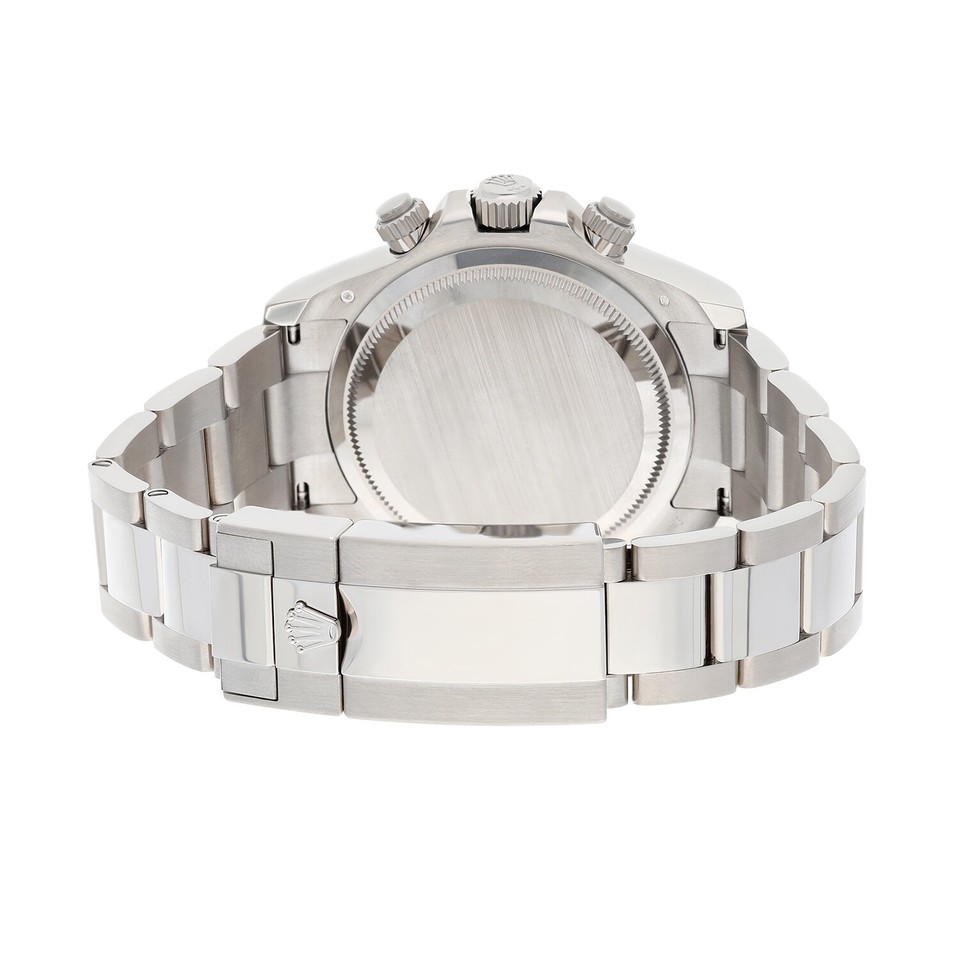 Rolex Cosmograph Daytona 18k White Gold Watch Black Dial "Baby LeMans ...