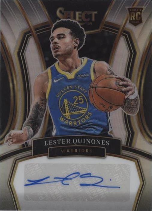 2023-24 Panini Select - Rookie Signatures Lester Quinones #RS-QNE /249 ...