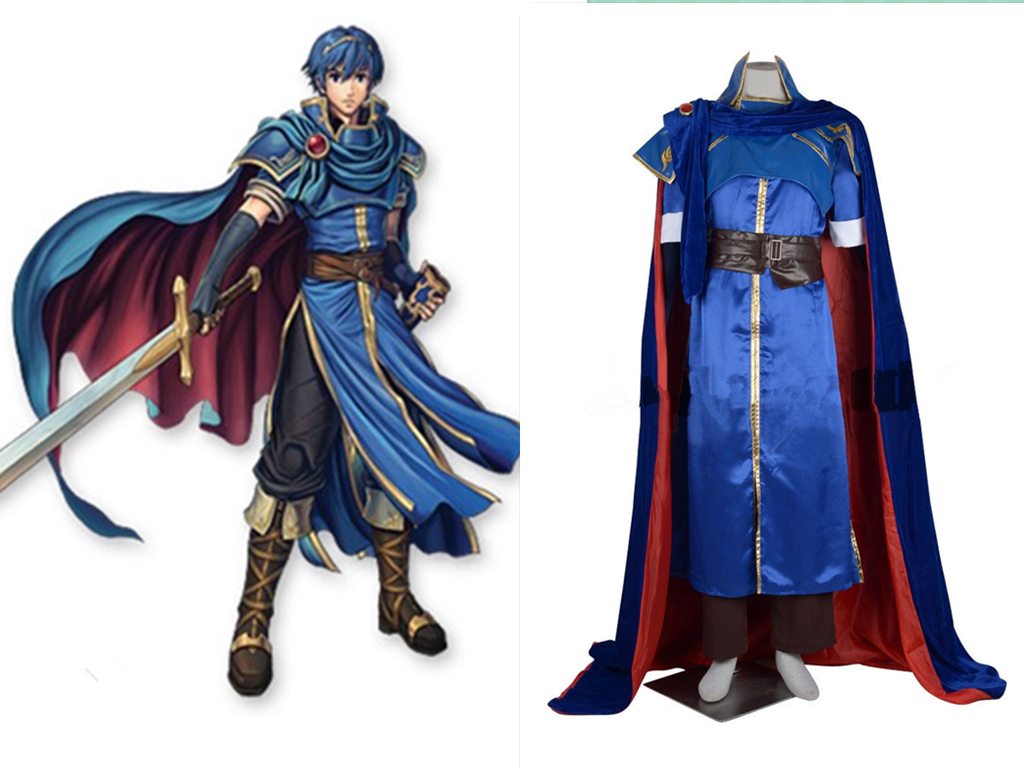 Marth Fire Emblem Cosplay Fire Emblem Roy Cosplay Costume Party