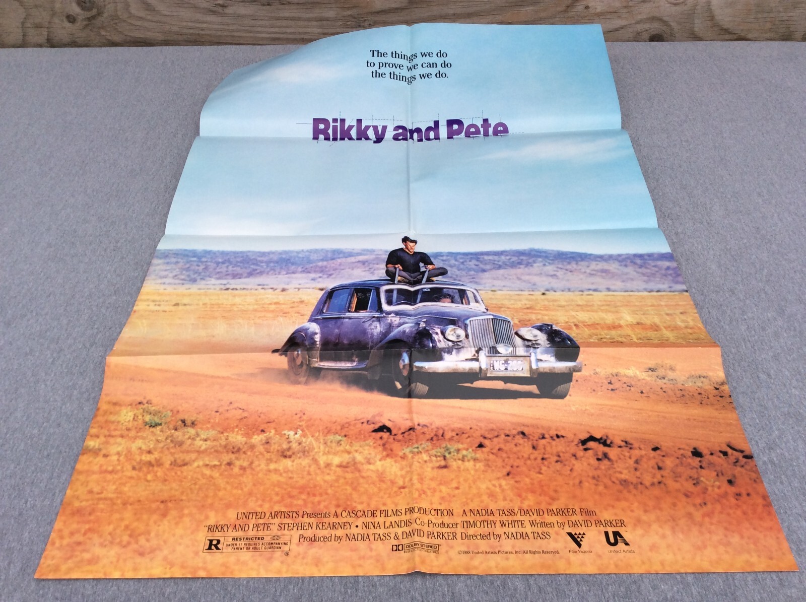 1988 Rikki And Pete Original Movie House Full Sheet Poster | eBay