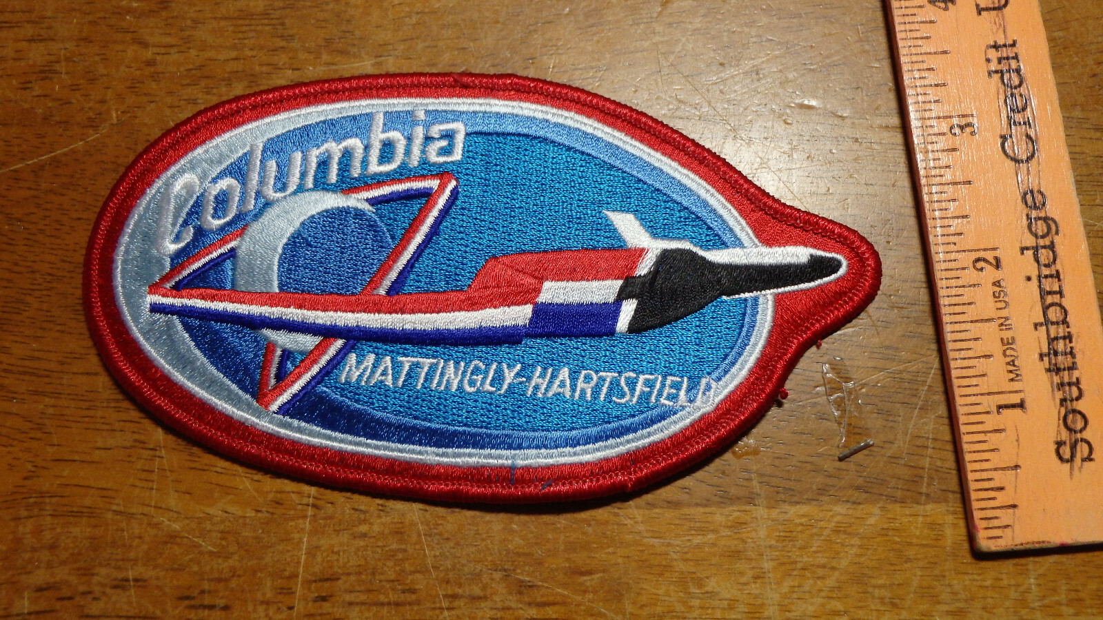 COLUMBIA MATTINGLY HARTSFIELD SPACE SHUTTLE PATCH BX 2#1 | eBay