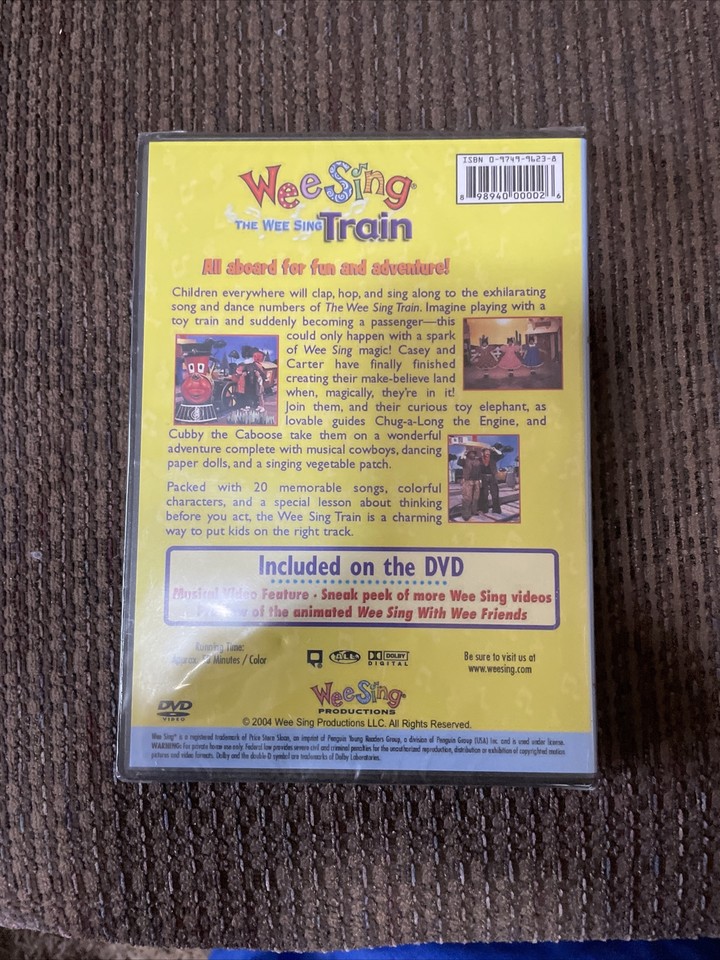 The Wee Sing Train (DVD, 2004) Brand New in wrapping 898940000026 | eBay