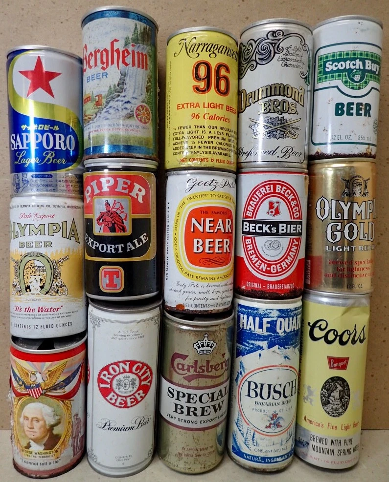 Aluminum Beer Cans