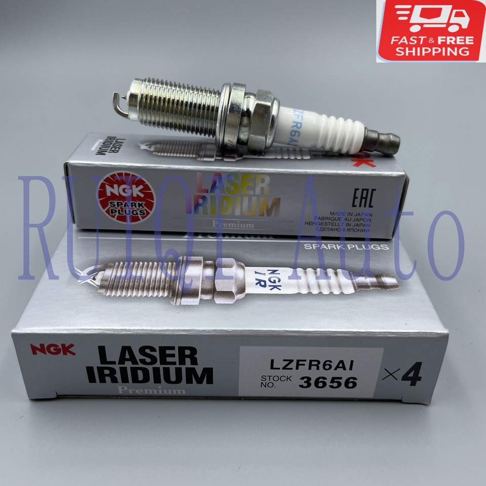Spark Plug-Laser Iridium NGK LZFR6AI 3656 Set of 4 Pcs | eBay